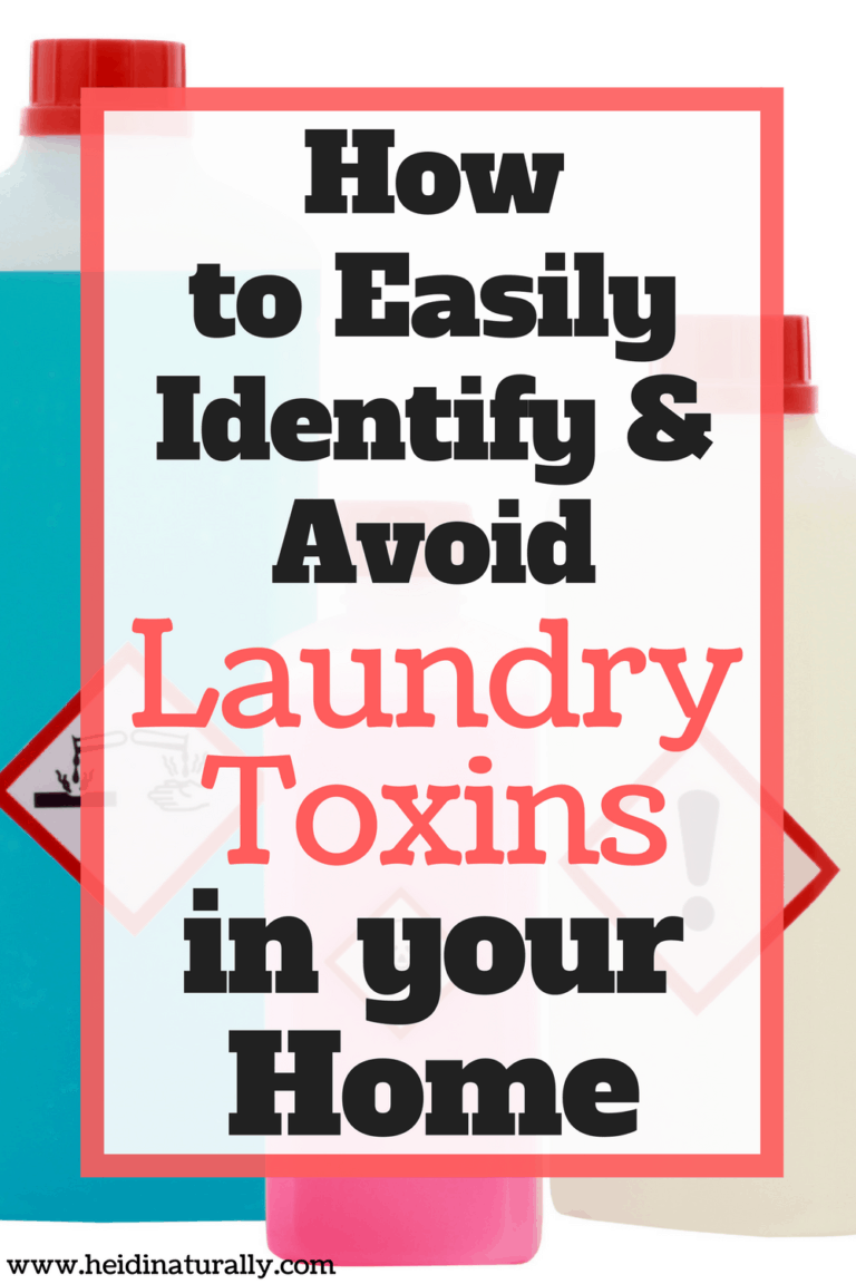 Top Ways to Avoid Laundry Toxins - Heidi Naturally