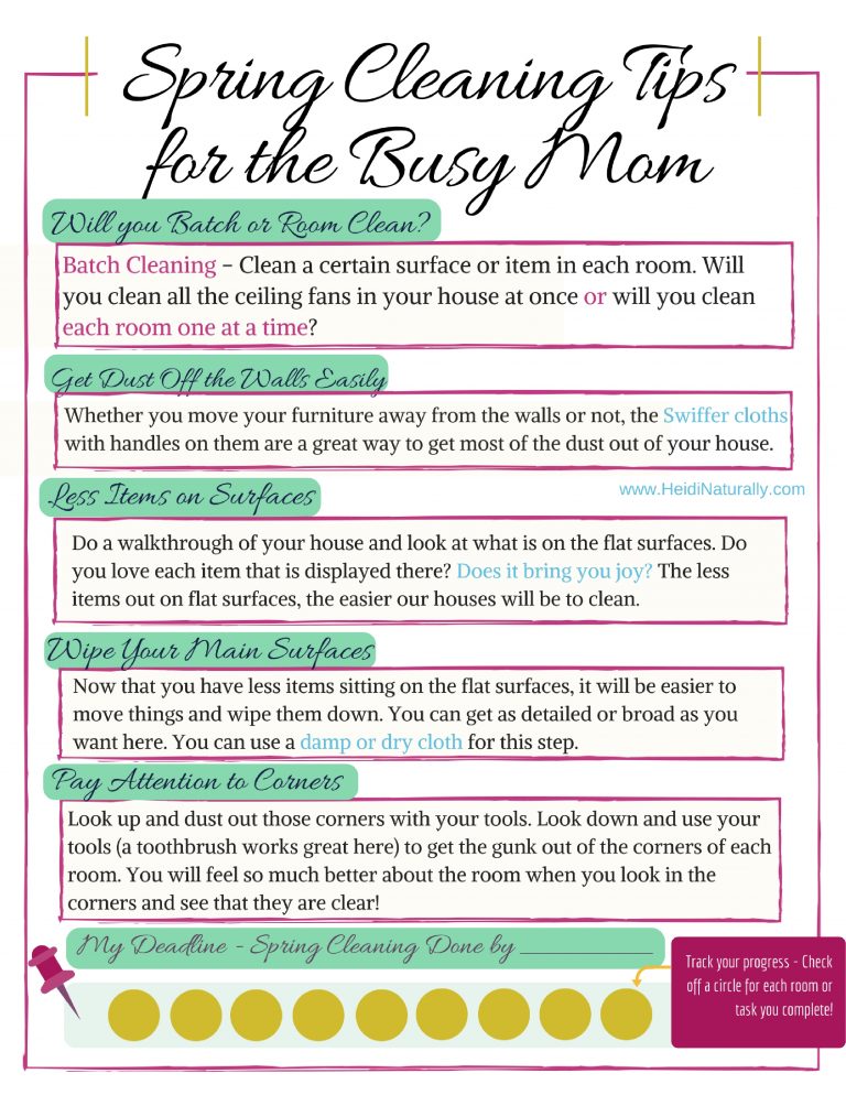 Simple Tips to Spring Cleaning Your House the Easy Way